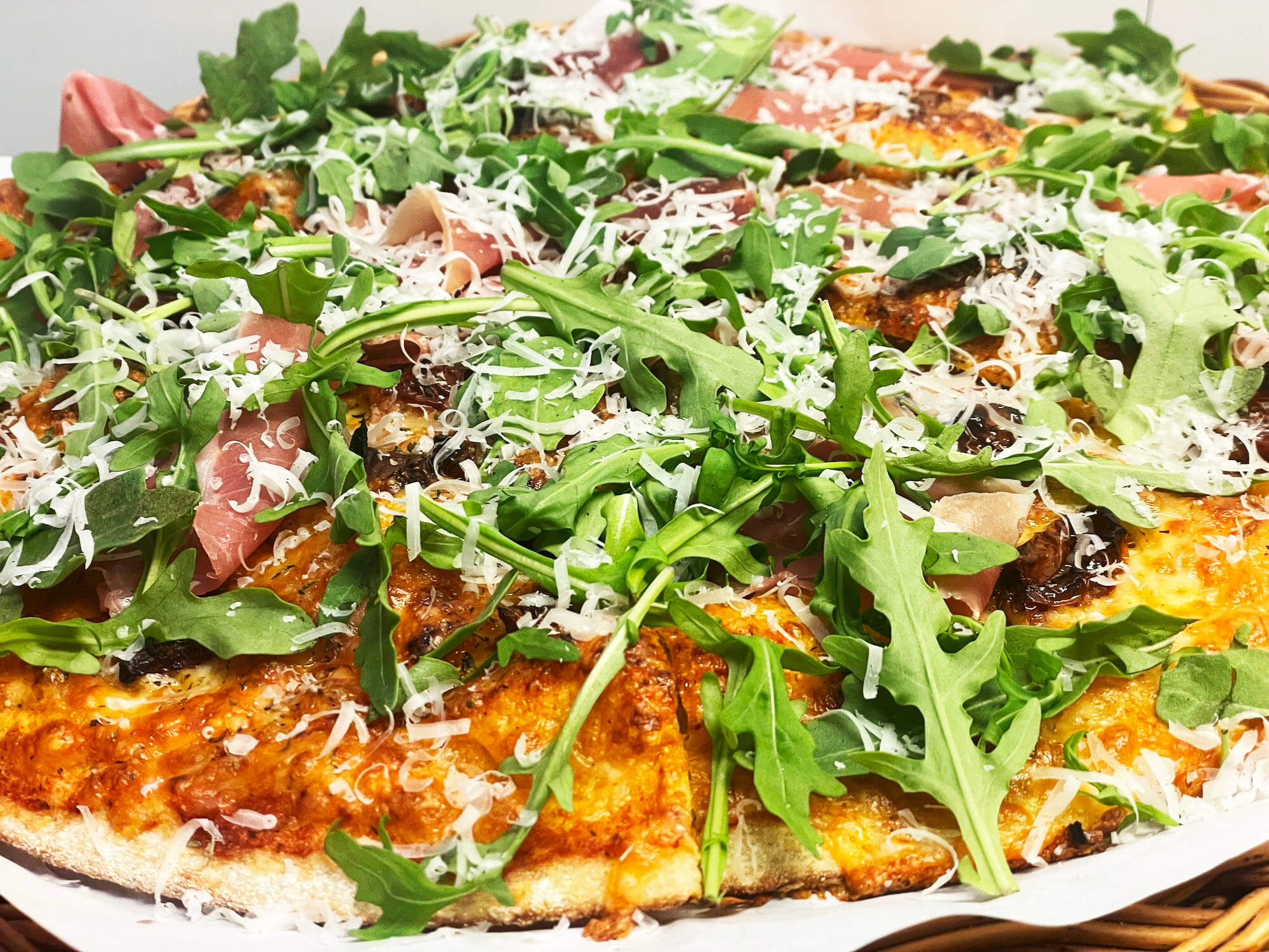 Pizza meny fra Redningen på Vallø